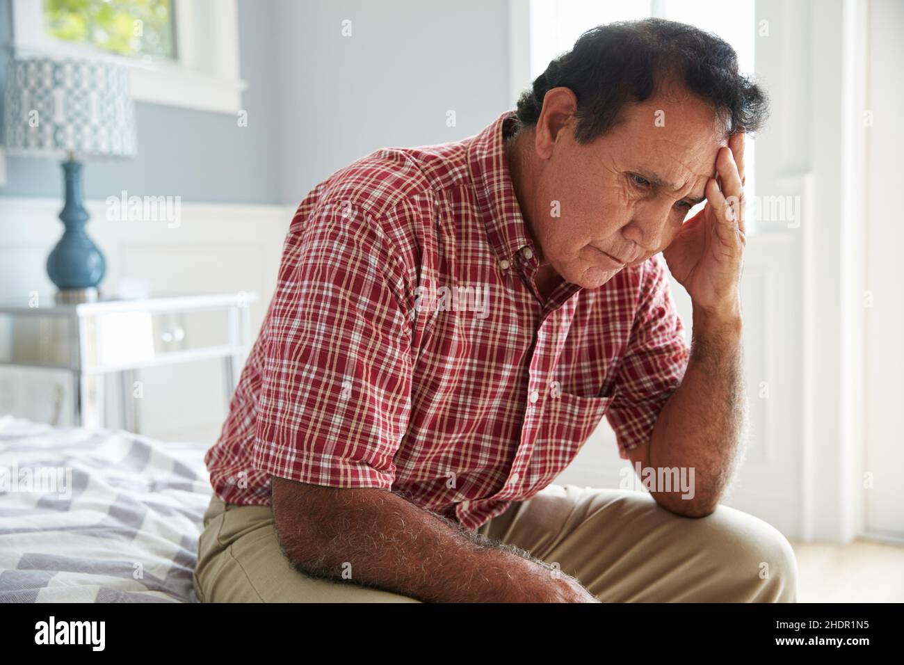 senior, home, sad, elderly, old, seniors, homes, sads Stock Photo - Alamy