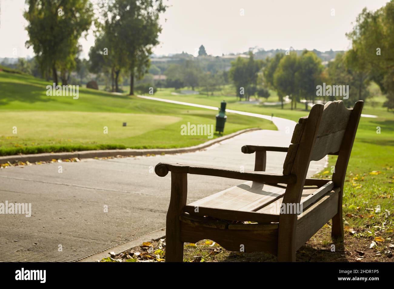 park, bench, parks, benchs Stock Photo - Alamy