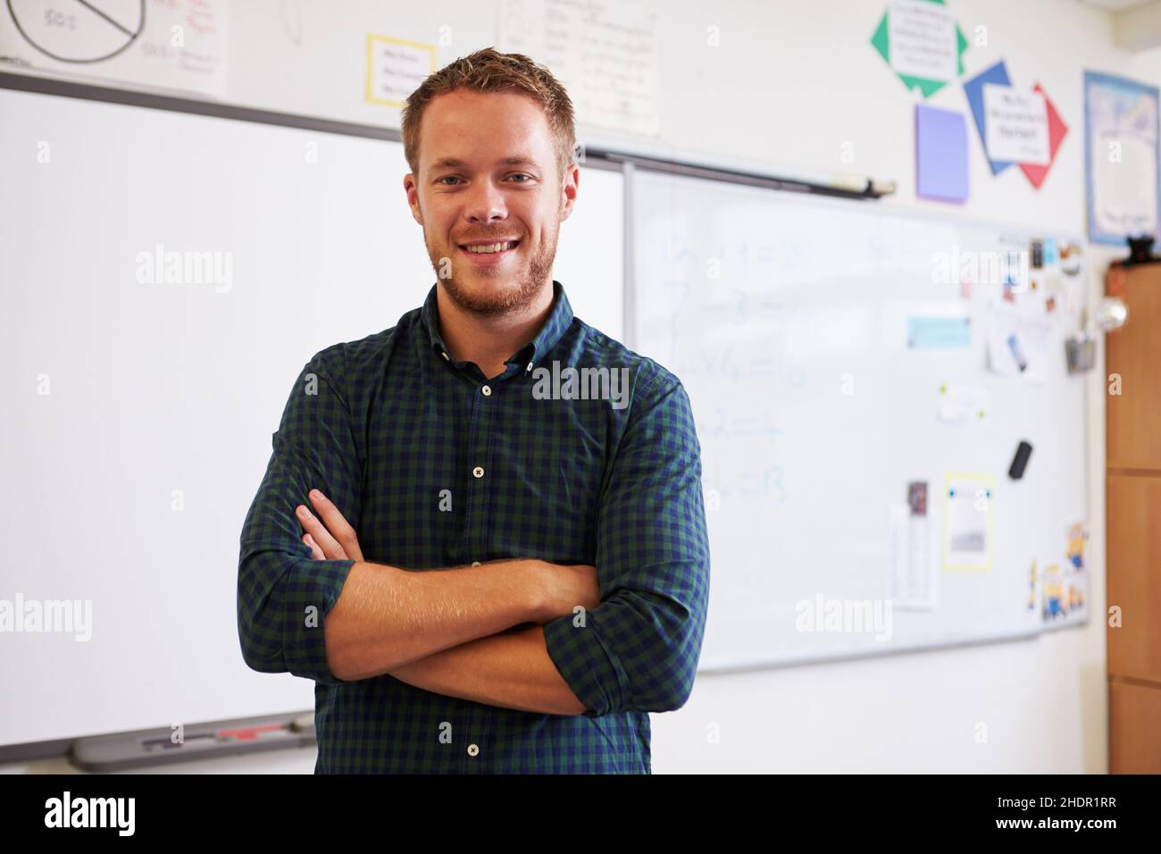 teacher, tutor, school presenter, teachers Stock Photo - Alamy