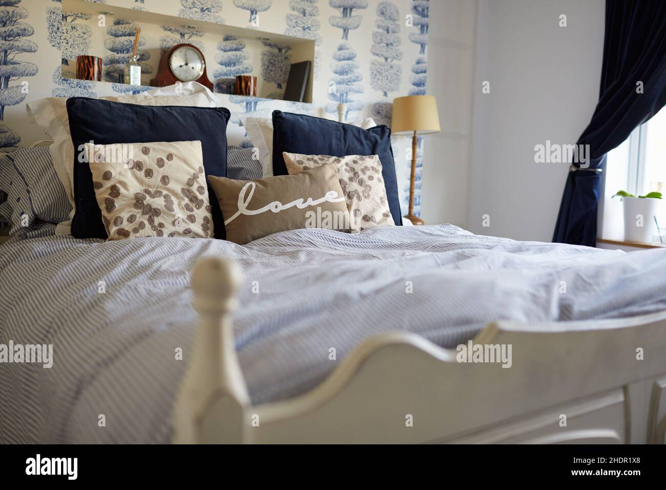 bed, bedroom, country style, beds, bedrooms, country styles Stock Photo ...