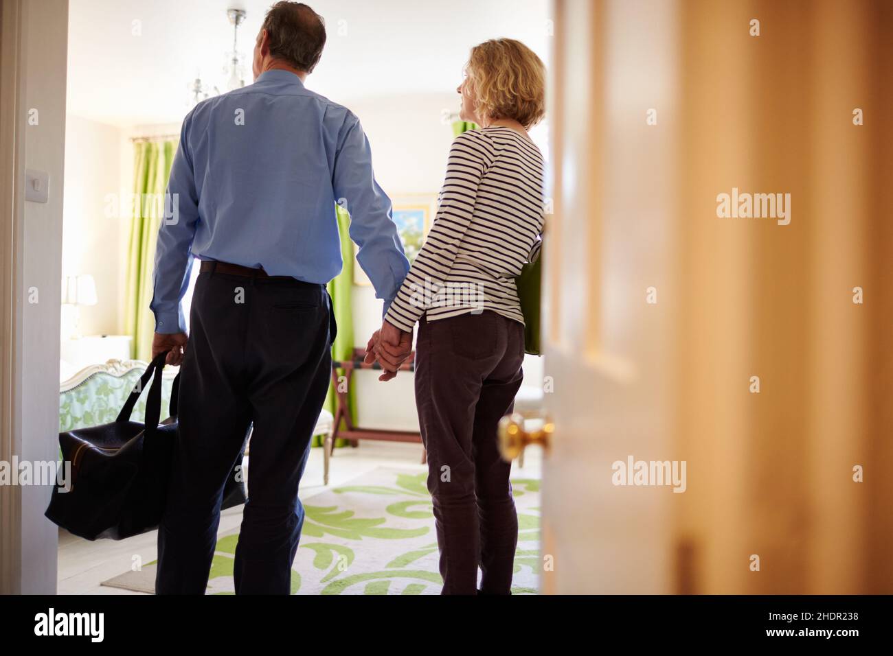 couple, hotel room, arriving, couples, hotel rooms, arrive Stock Photo ...