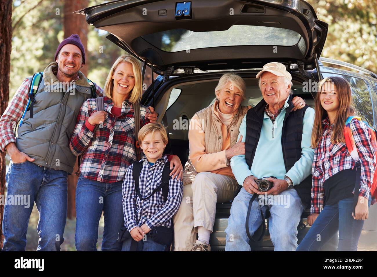 generations, family outing, generation Stock Photo - Alamy