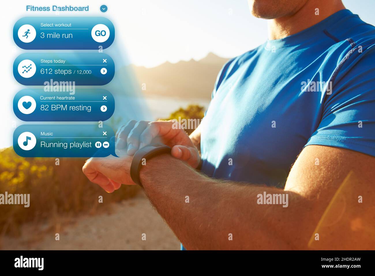 sportsman, app, smartwatch, athlete, athletes, sportsmen Stock Photo ...