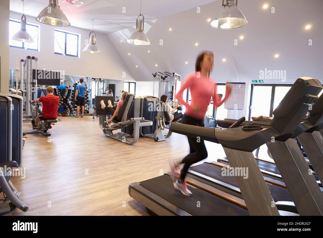 Dumbbells gym workouts equipment training hi-res stock photography and ...