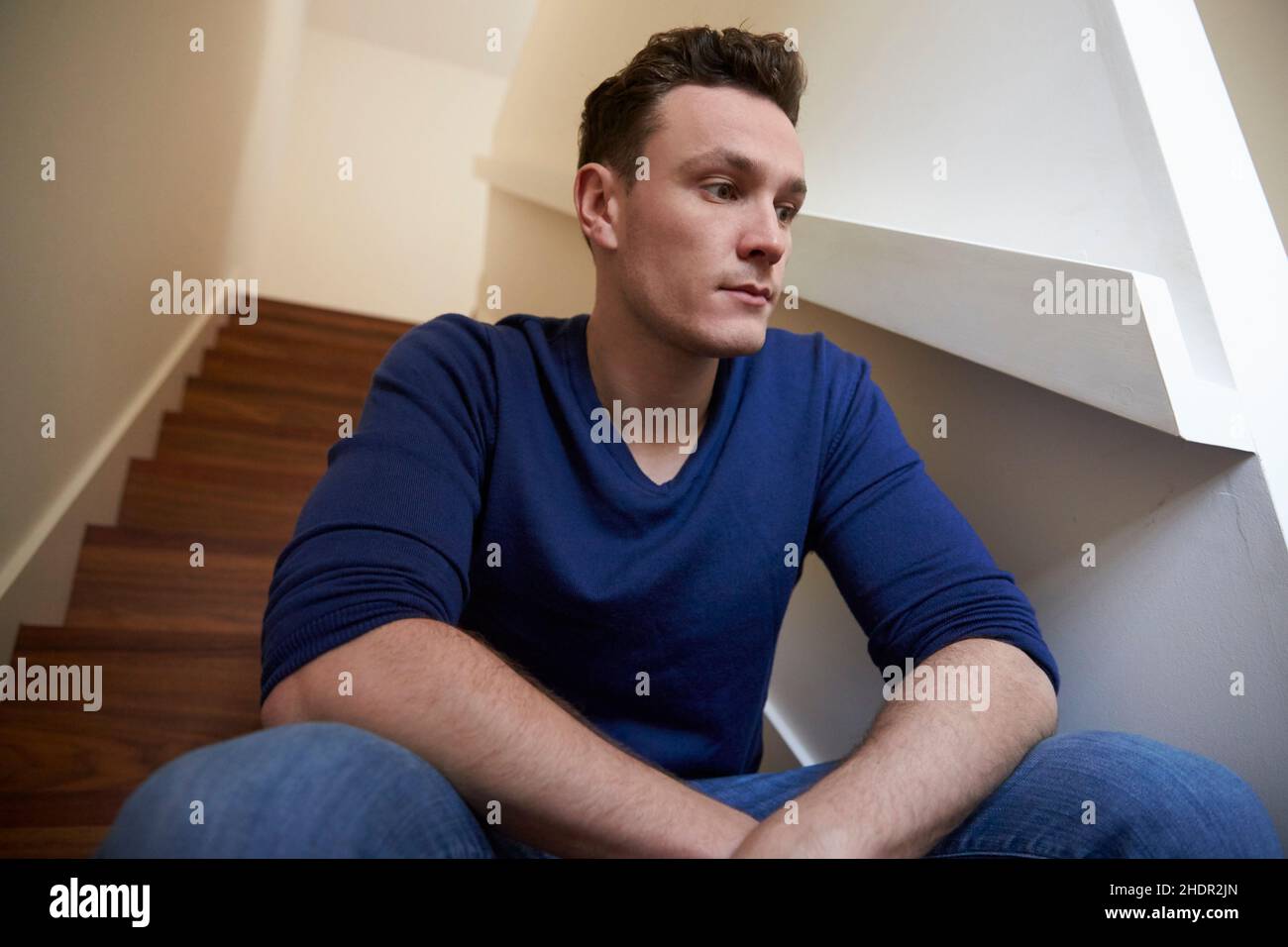 Men and depression hi-res stock photography and images - Alamy