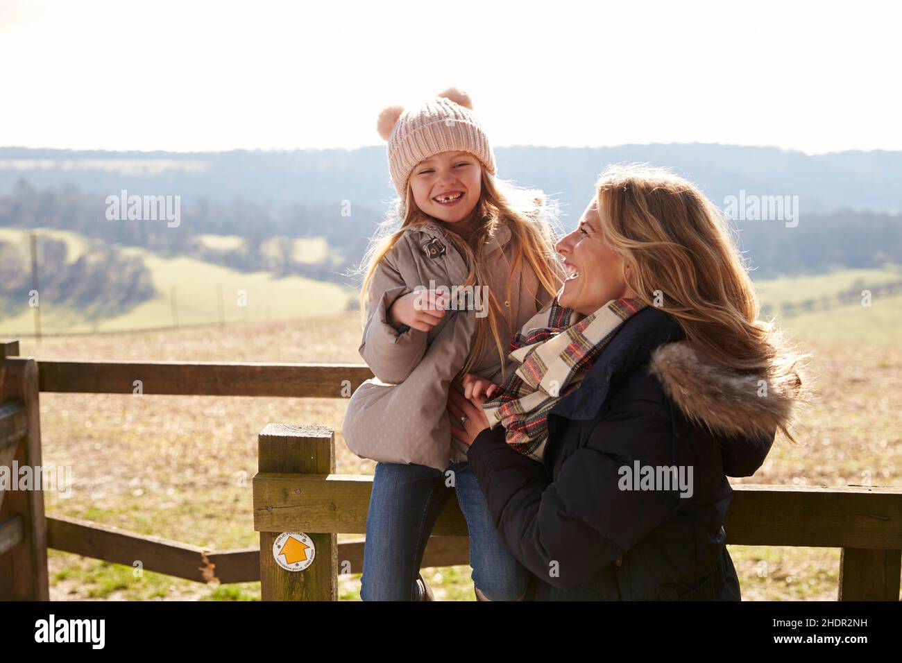 mother, rural scene, daughter, excursion, mom, mothers, mum, country ...