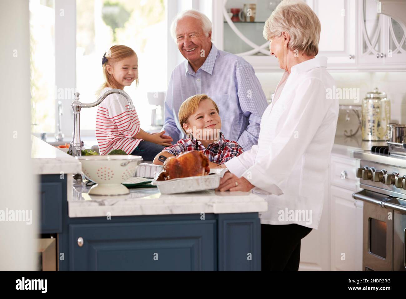 cooking, grandparent, grandchildren, to cook, grandparents ...