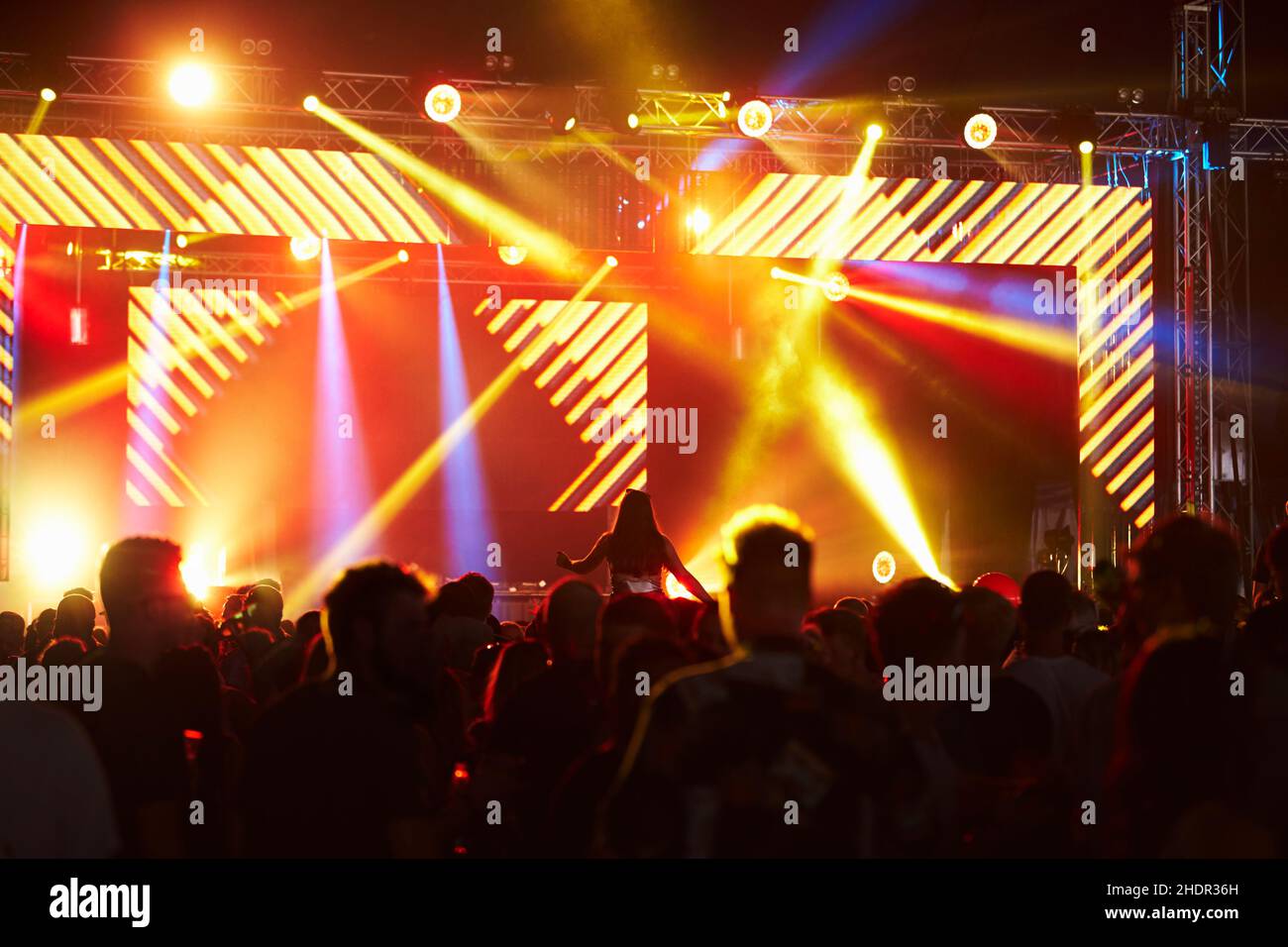 concert, audience, stage show, audiences Stock Photo - Alamy