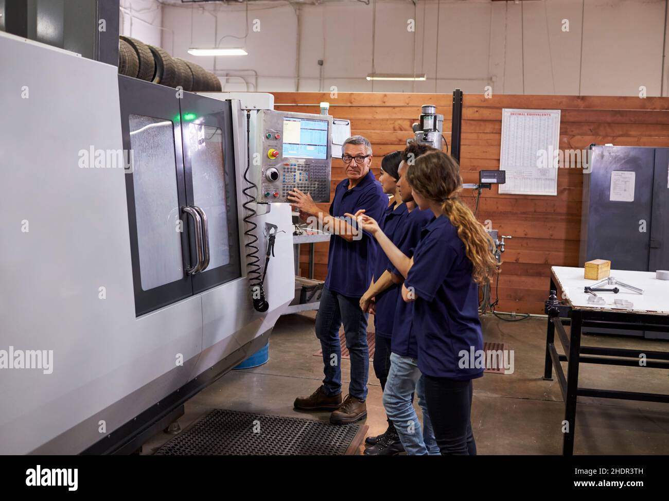 Female young adults and engineering hi-res stock photography and images ...