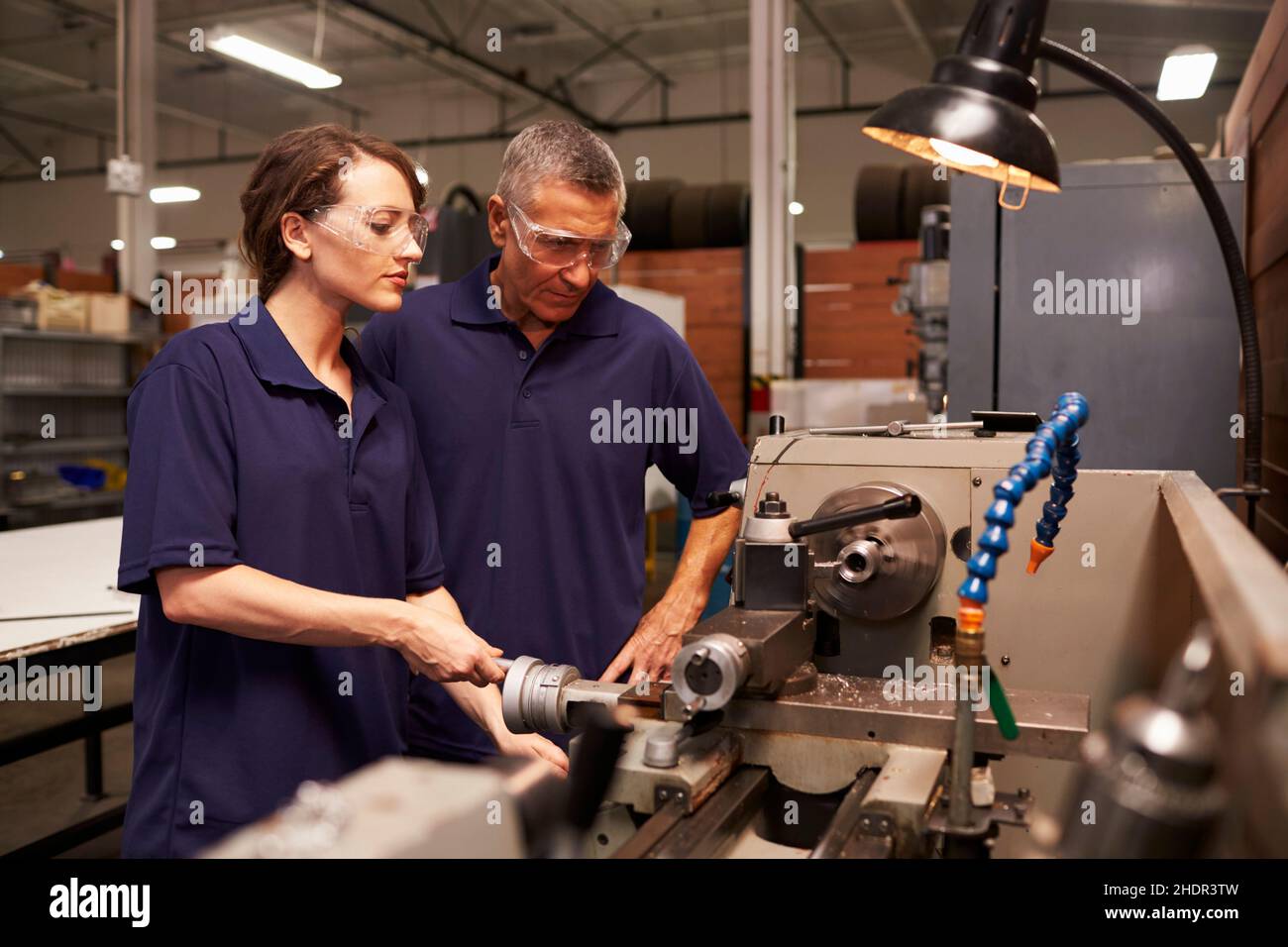 engineering, trainee, milling machine, trainees, milling machines Stock ...