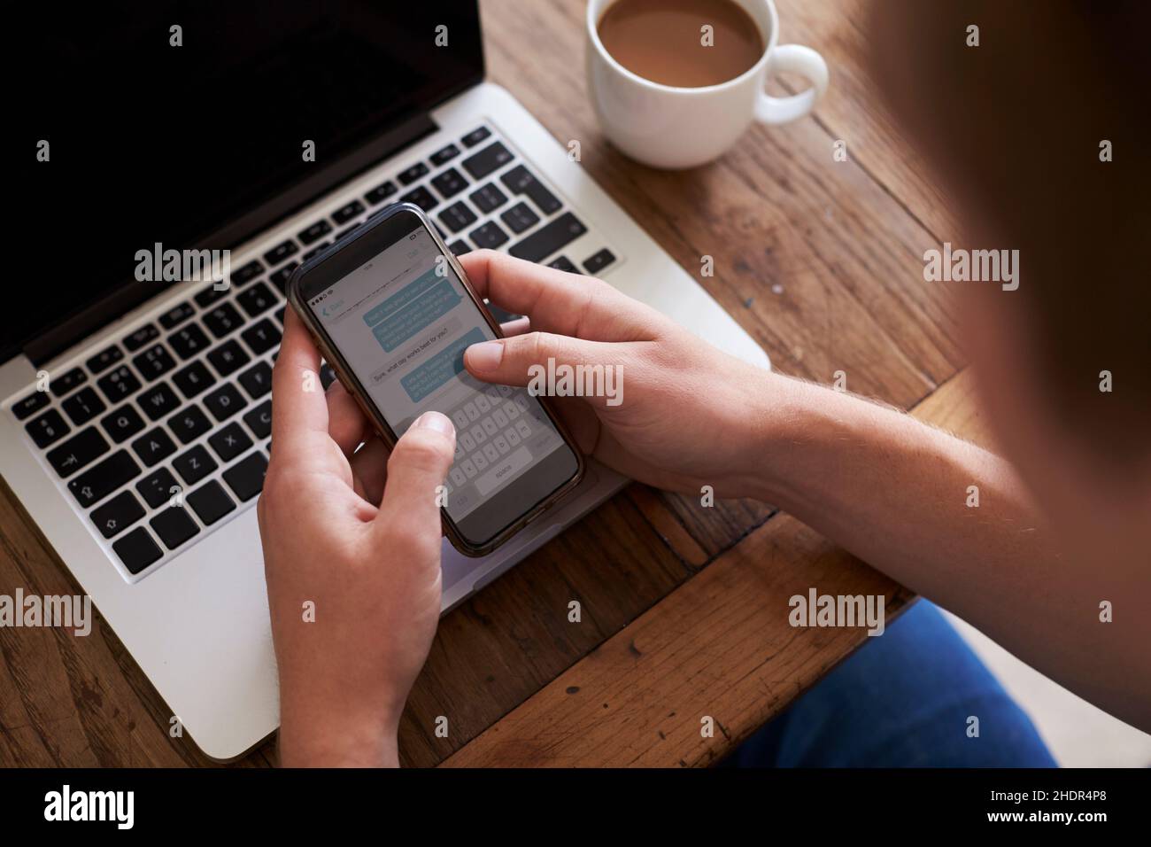 Writing a text hi-res stock photography and images - Alamy