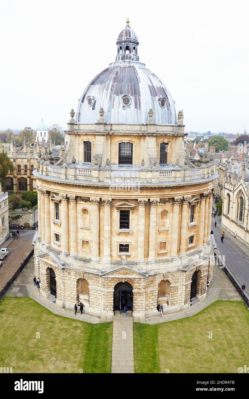 oxford, Bodleian Library, Radcliffe Camera Stock Photo - Alamy