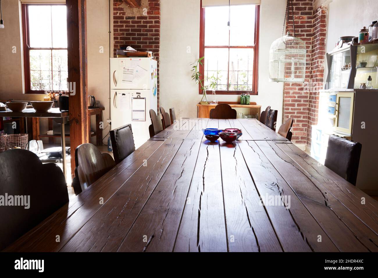 home, modern, dining table, loft apartment, homes, moderns, dining ...
