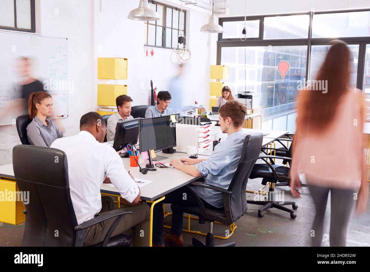 Group staff agencies hi-res stock photography and images - Alamy