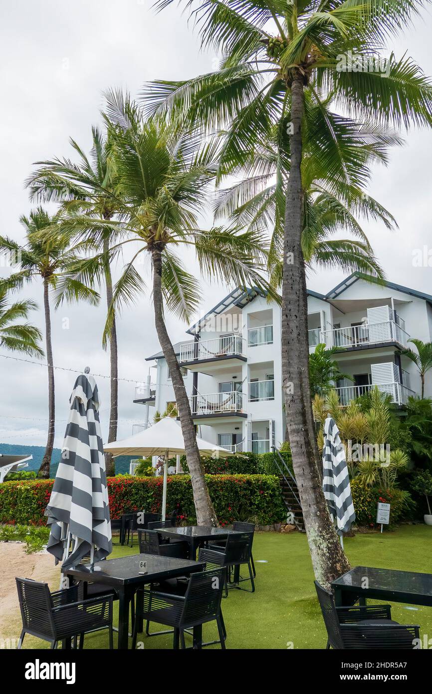 Airlie Beach, Queensland, Australia - January 2022: Facade of luxury ...