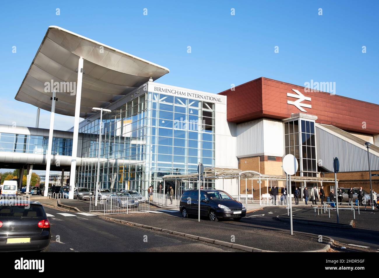 station building, Birmingham International Stock Photo - Alamy