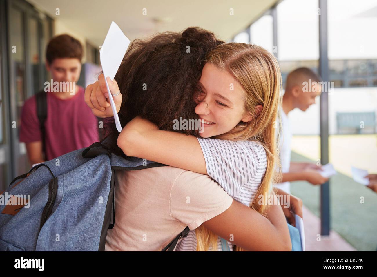 happy, embracing, friends, schoolmates, happies, cuddling, hug, hugging ...