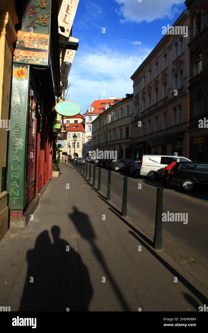 street photoes in prague Stock Photo - Alamy
