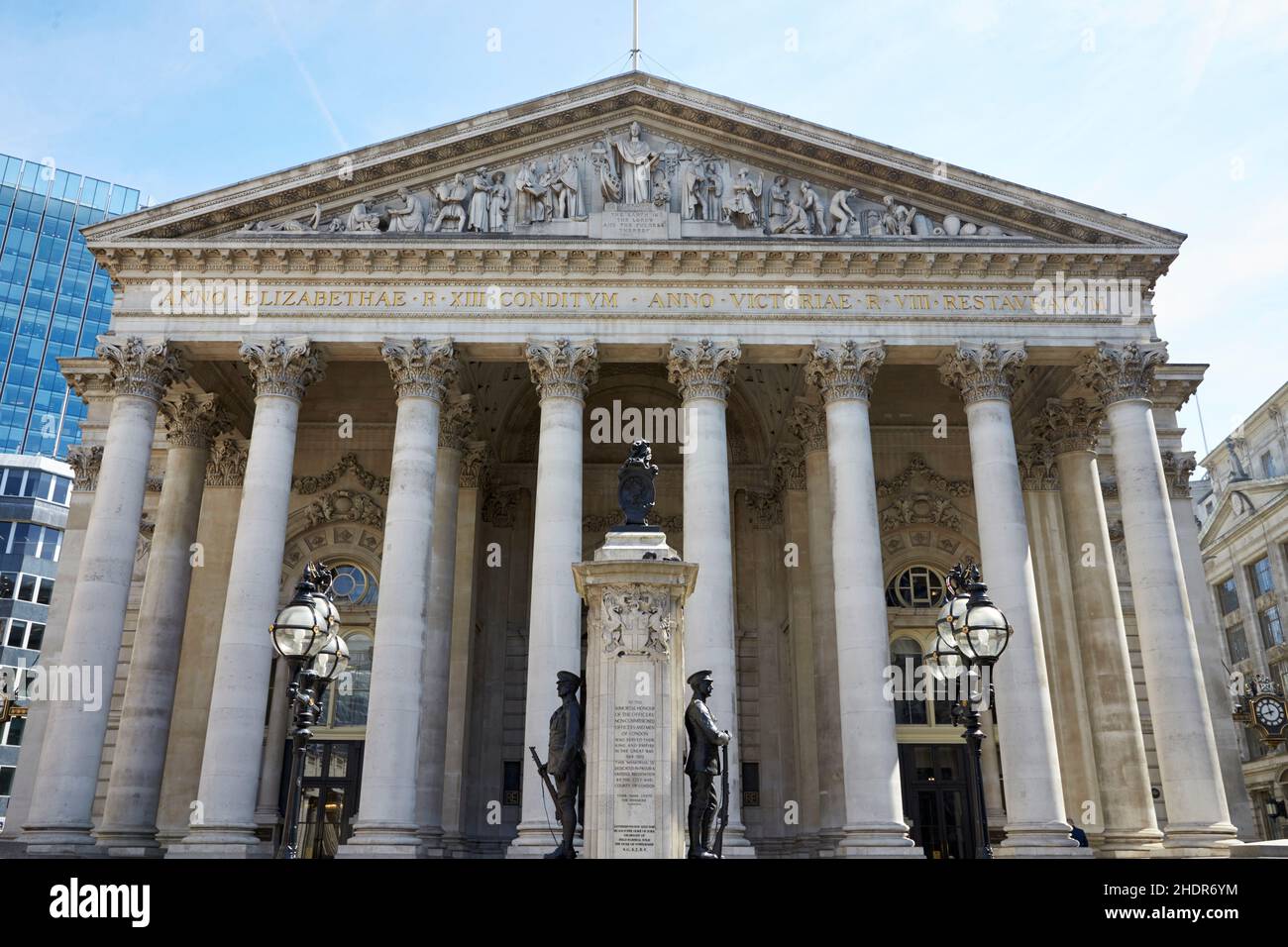 london, royal exchange, londons, royal exchanges Stock Photo - Alamy