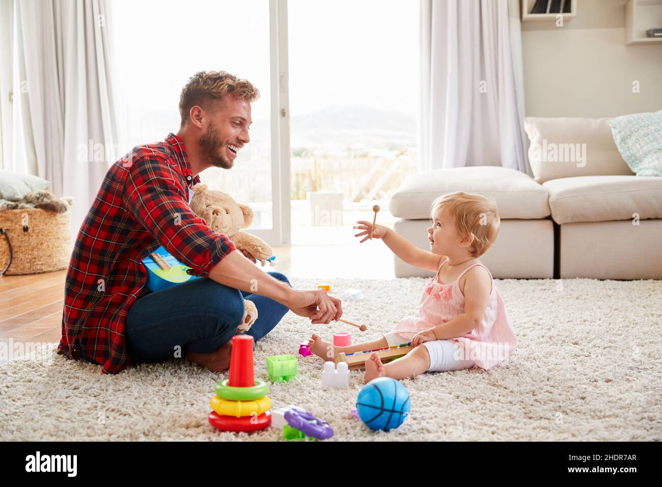 father, playing, daughter, dad, fathers, play, daughters Stock Photo ...