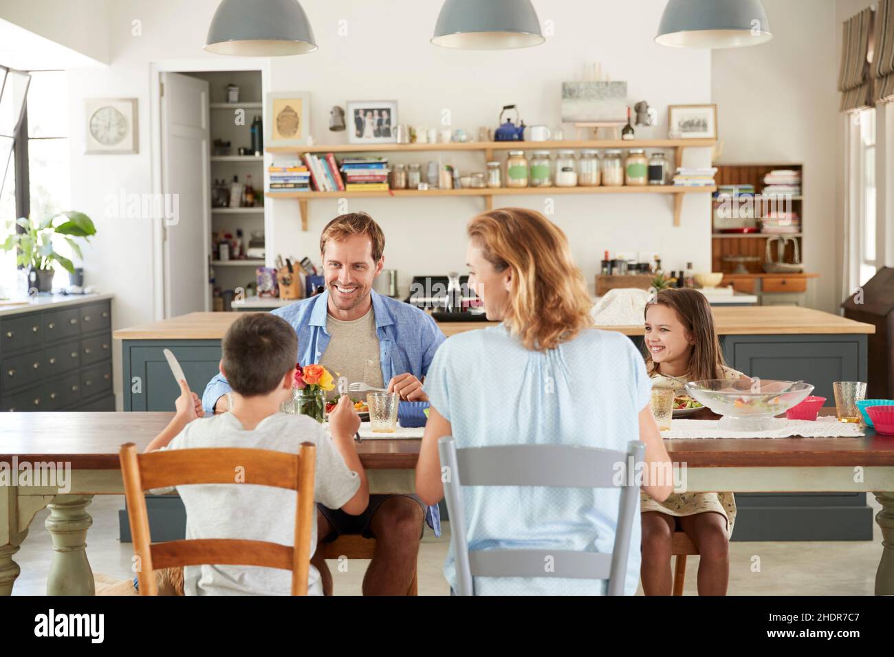 home, routine, family meal, homes, routines Stock Photo - Alamy