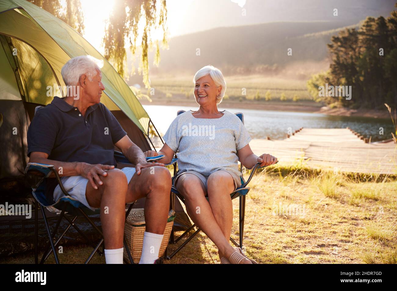 retirement, vacation, camping, older couple, retire, retired ...