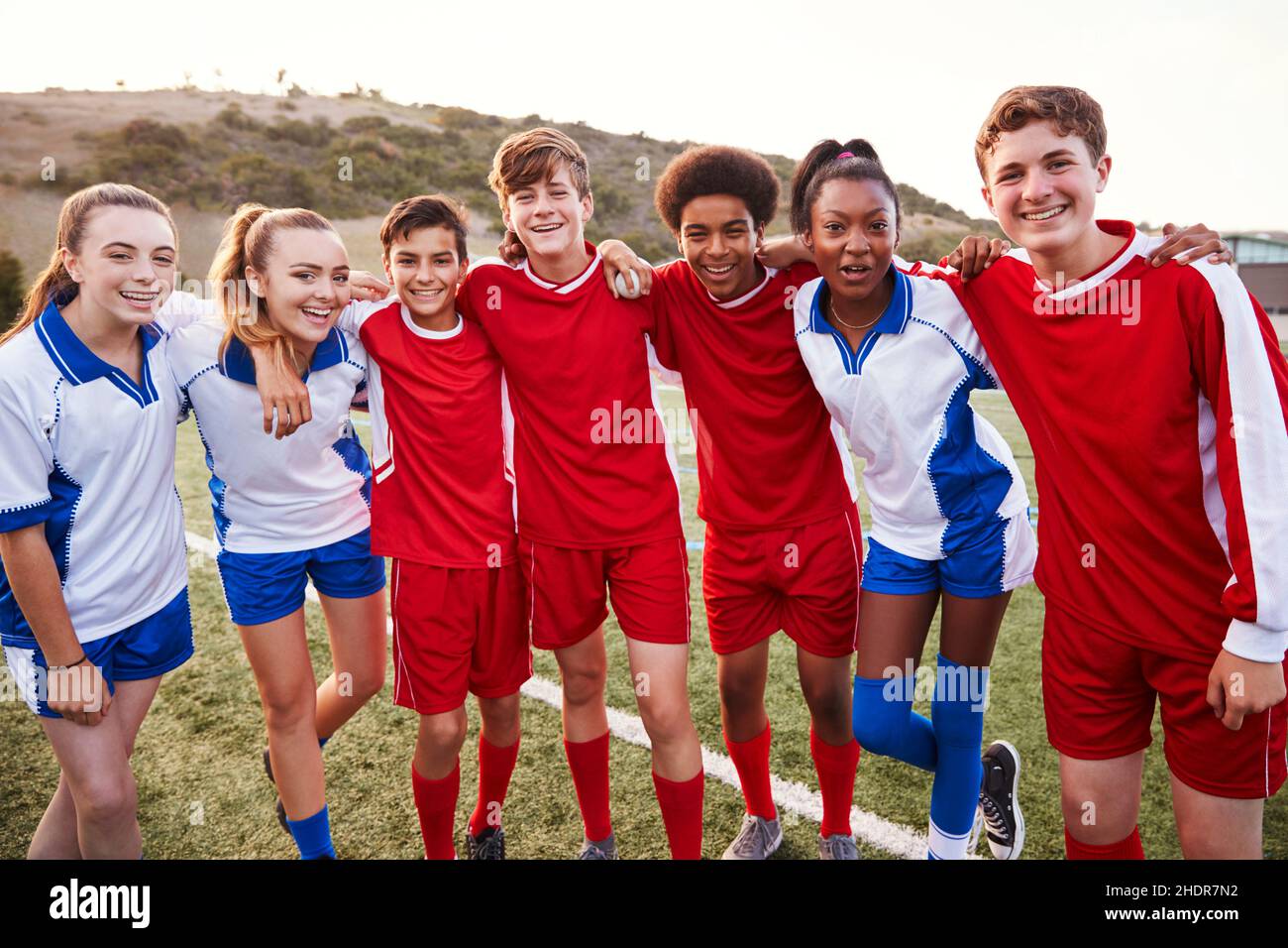 soccer, group picture, soccers, group pictures Stock Photo - Alamy