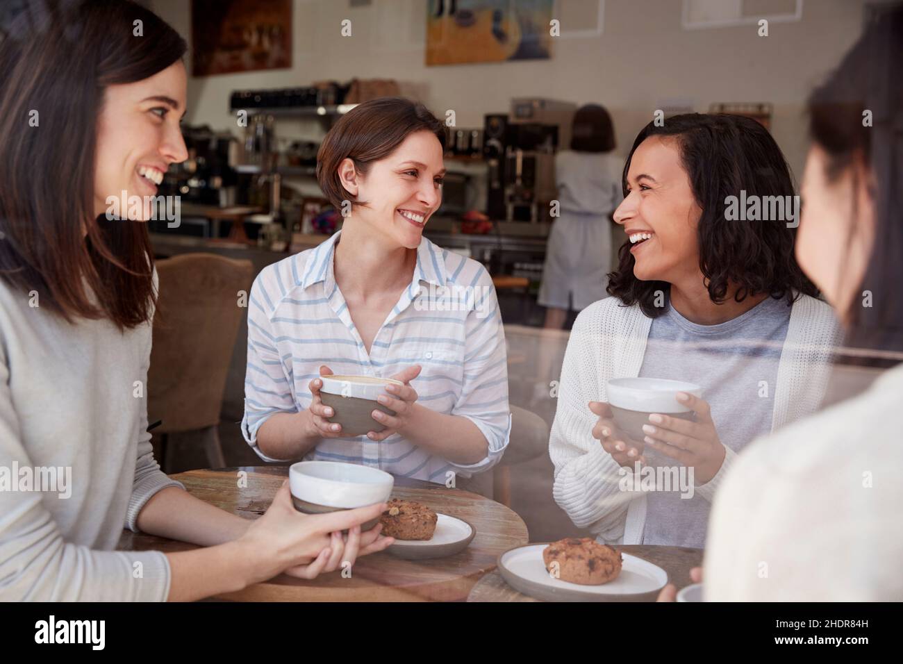cafe, friends, meeting, cafes, friend, feedback Stock Photo - Alamy