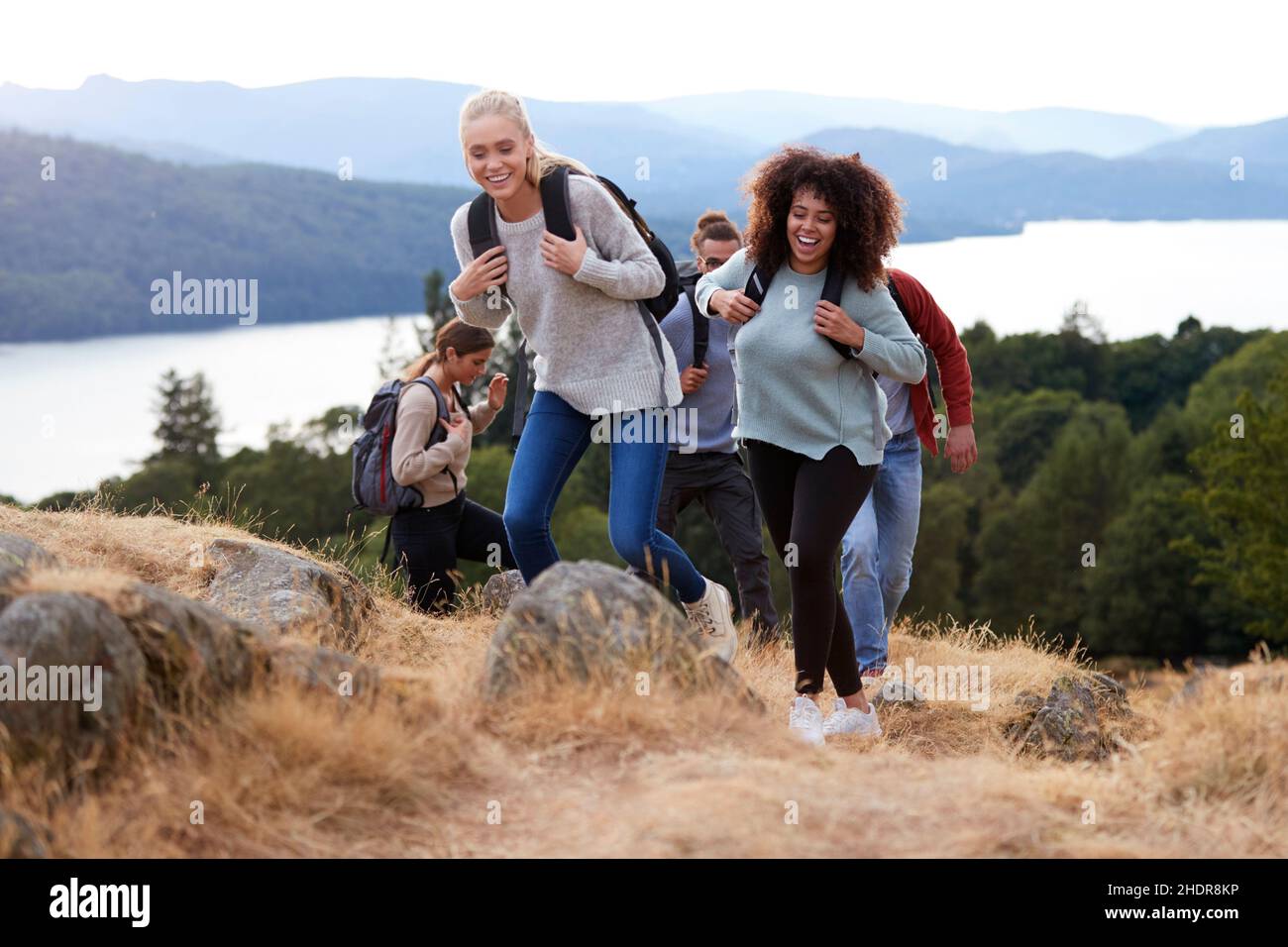 hiking, friends, hike, friend, hikes Stock Photo - Alamy