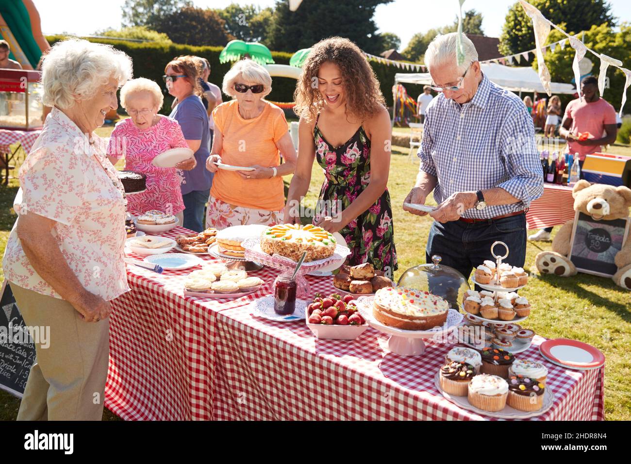 nursing home , buffet, garden party, elderly care, nursing homes ...