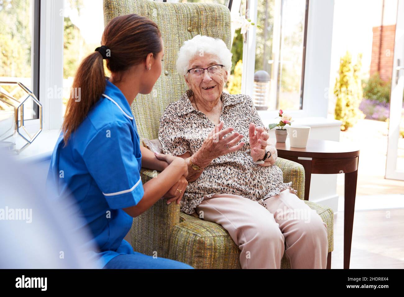 senior, communication, old nurse, elderly, old, seniors, communications ...