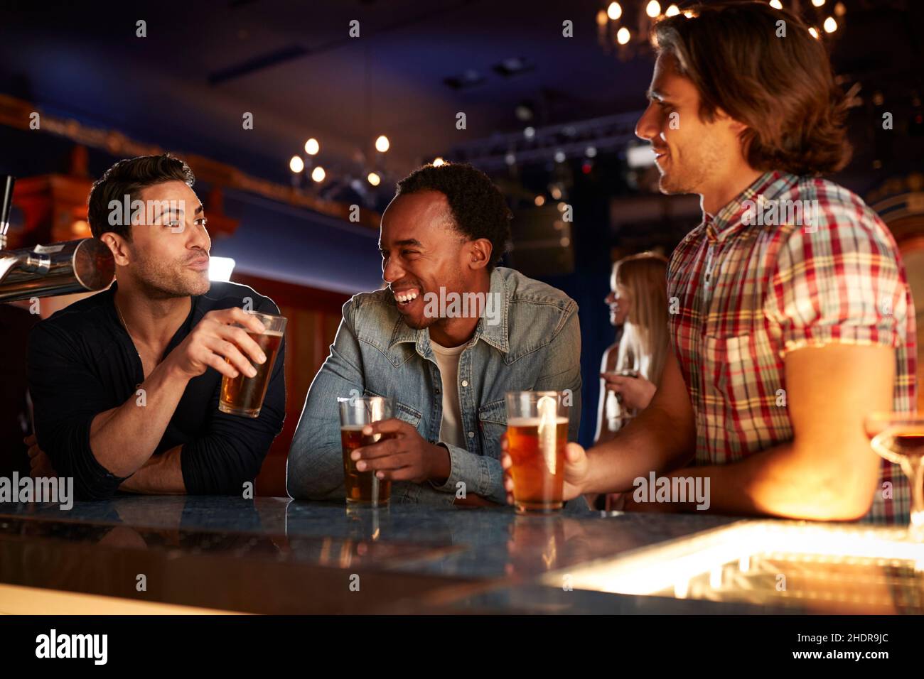 Young casual man beers hi-res stock photography and images - Alamy