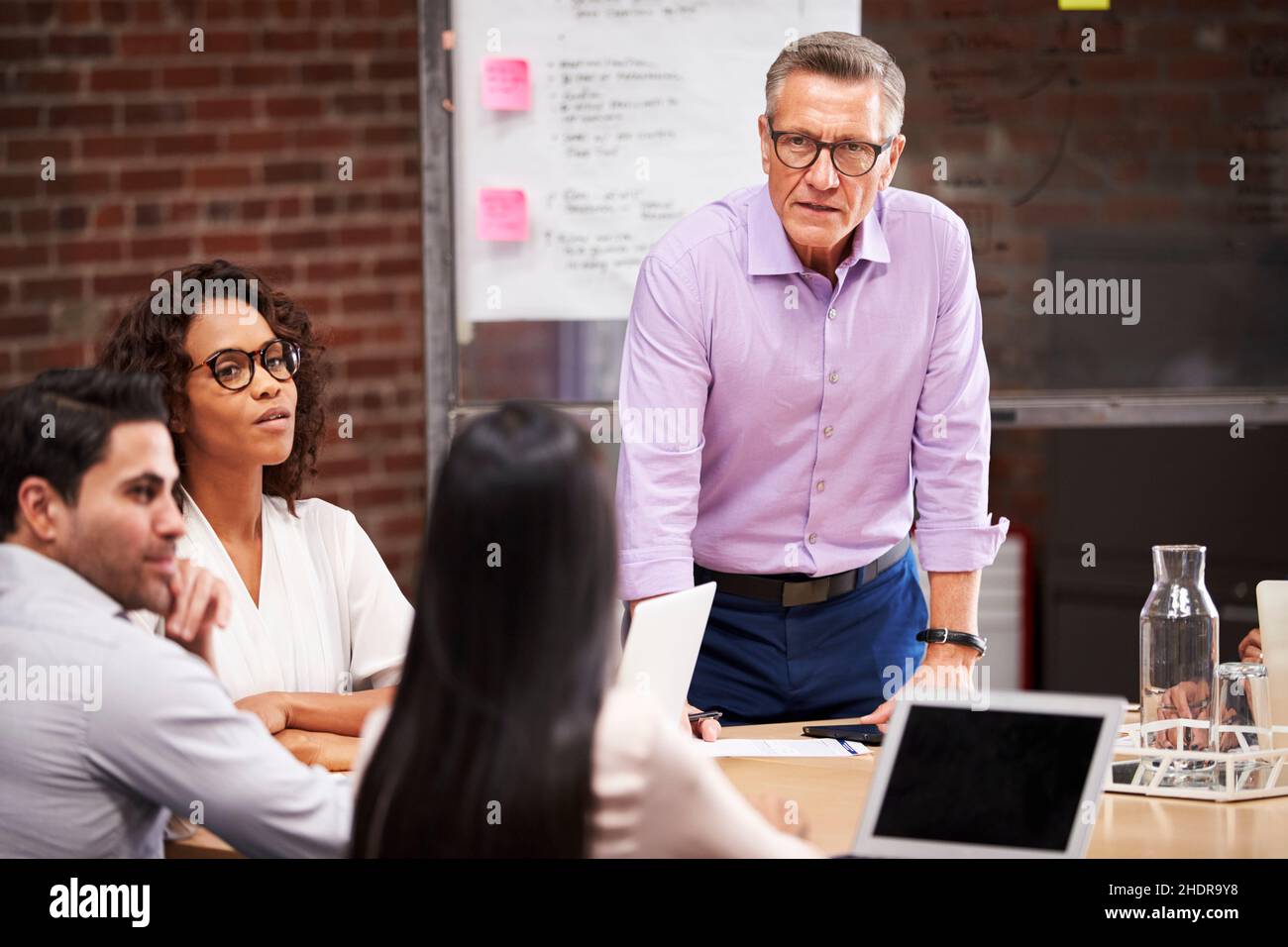 meeting, colleagues, team meeting, feedback, colleague Stock Photo - Alamy