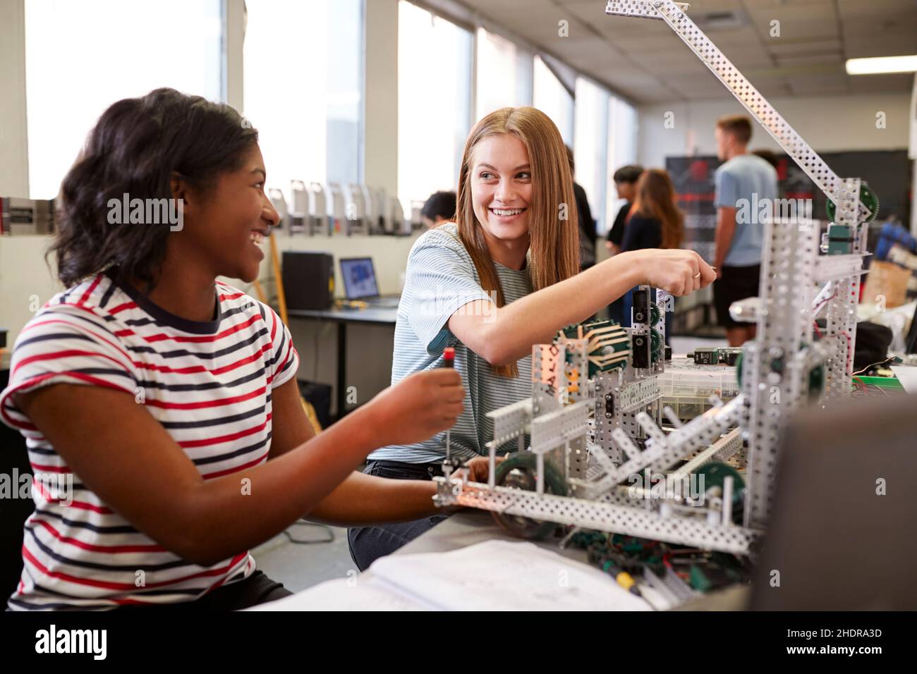 cooperation, schoolgirls, collaboration, contribute, cooperations ...