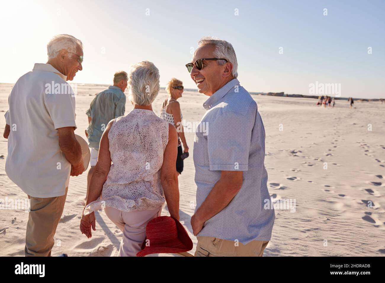 beach, walk, seniors, beaches, seaside, walks, elderly, old Stock Photo ...