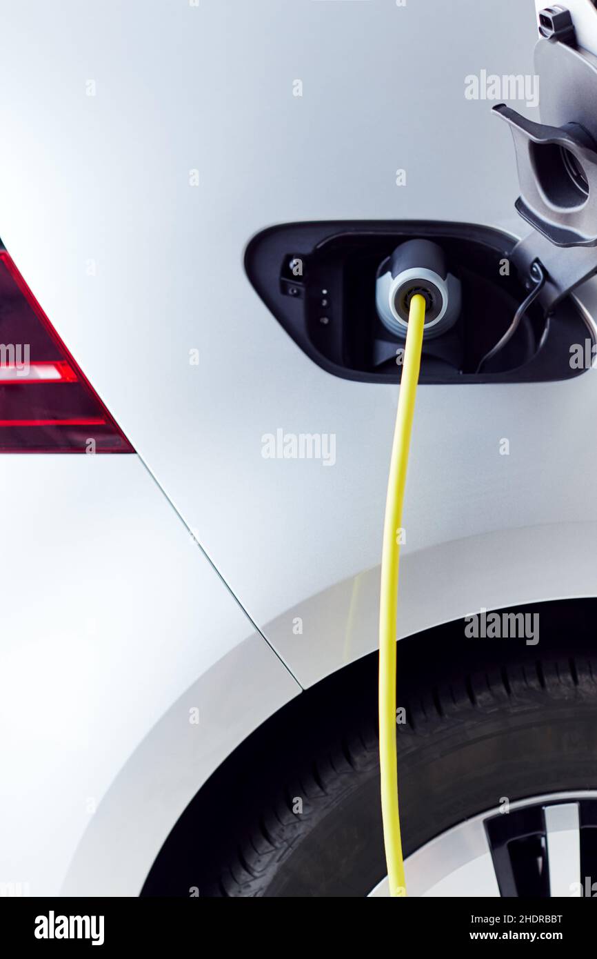 recharge, electric car, charging point, recharges, electric cars Stock ...