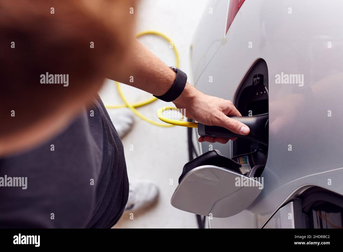 recharge, electric car, recharges, electric cars Stock Photo - Alamy