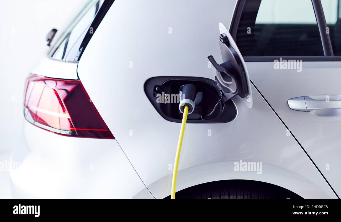 recharge, electric car, charging point, recharges, electric cars Stock ...