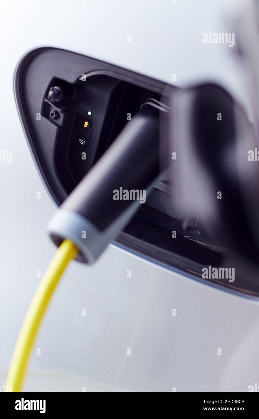 recharge, electric car, charging point, recharges, electric cars Stock ...