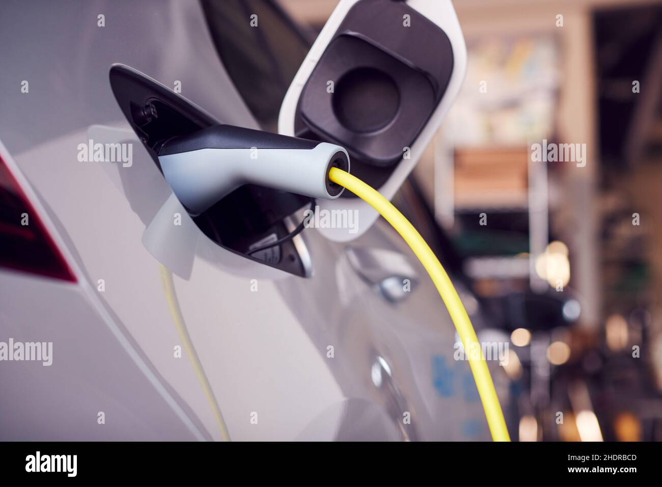 recharge, electric car, charging point, recharges, electric cars Stock ...