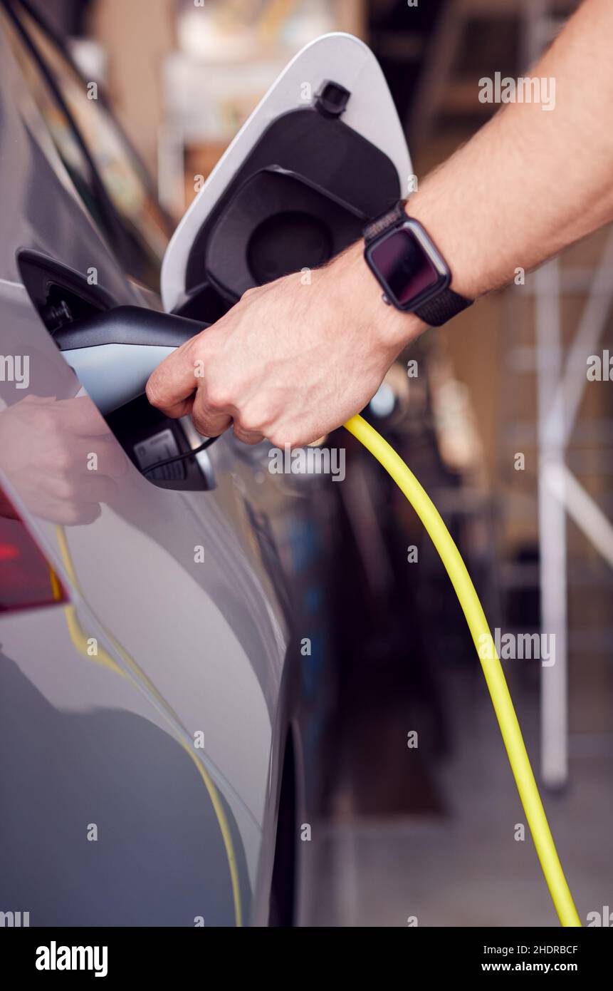 recharge, electric car, recharges, electric cars Stock Photo - Alamy