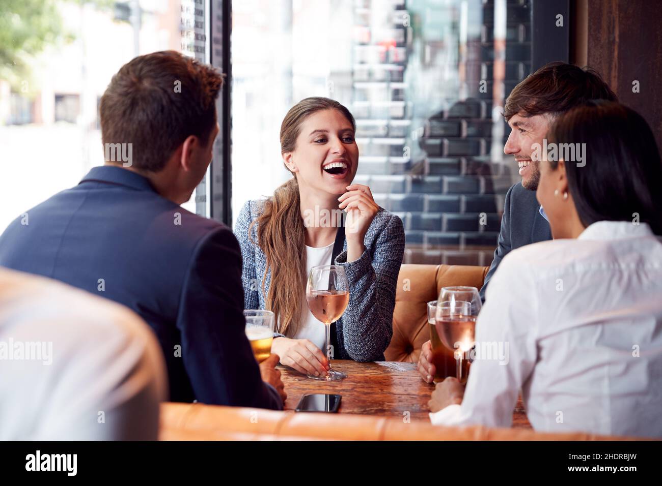After work drinks meeting hi-res stock photography and images - Alamy