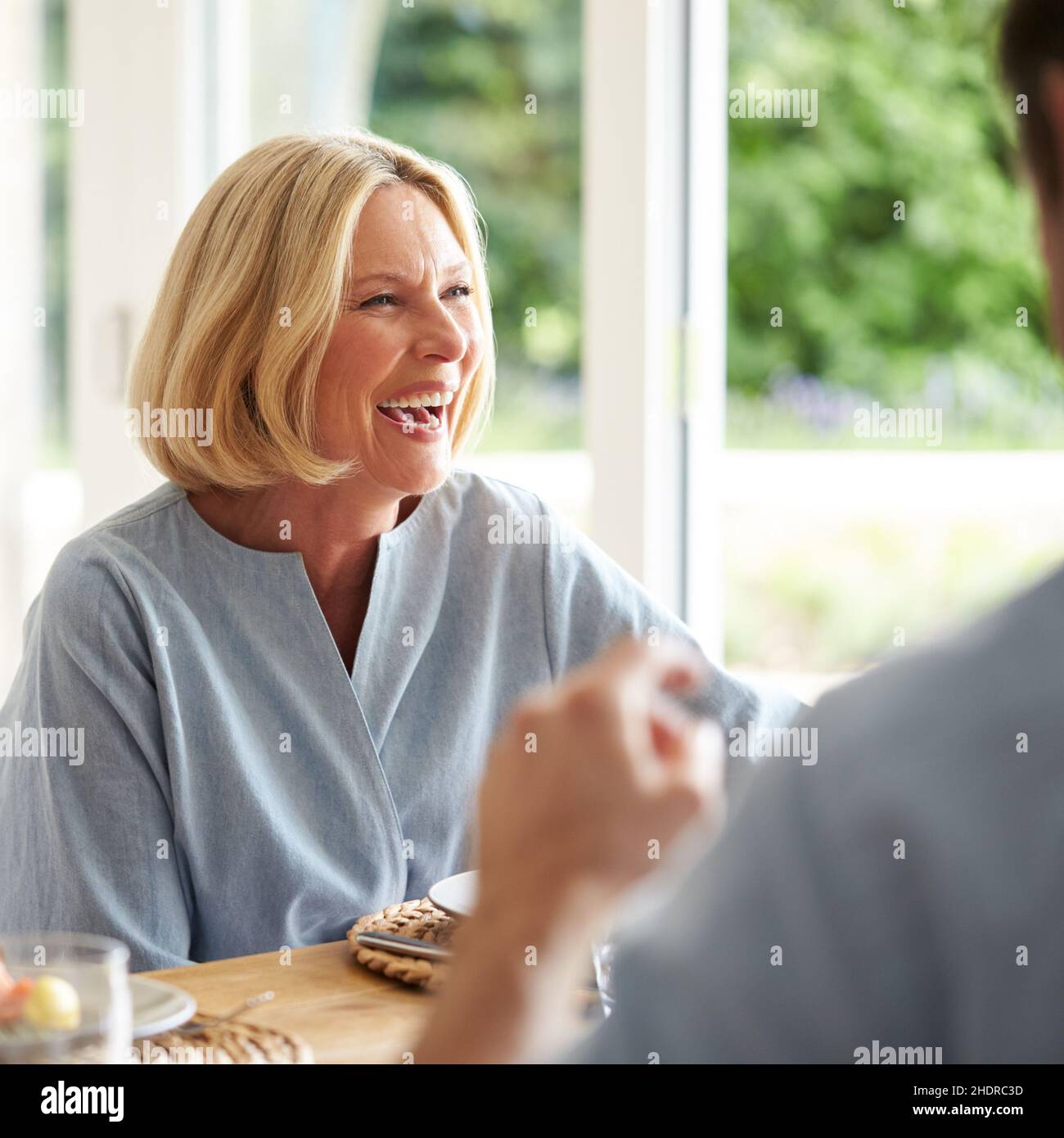 woman, laughing, lunch, female, ladies, lady, women, laugh, smiling ...