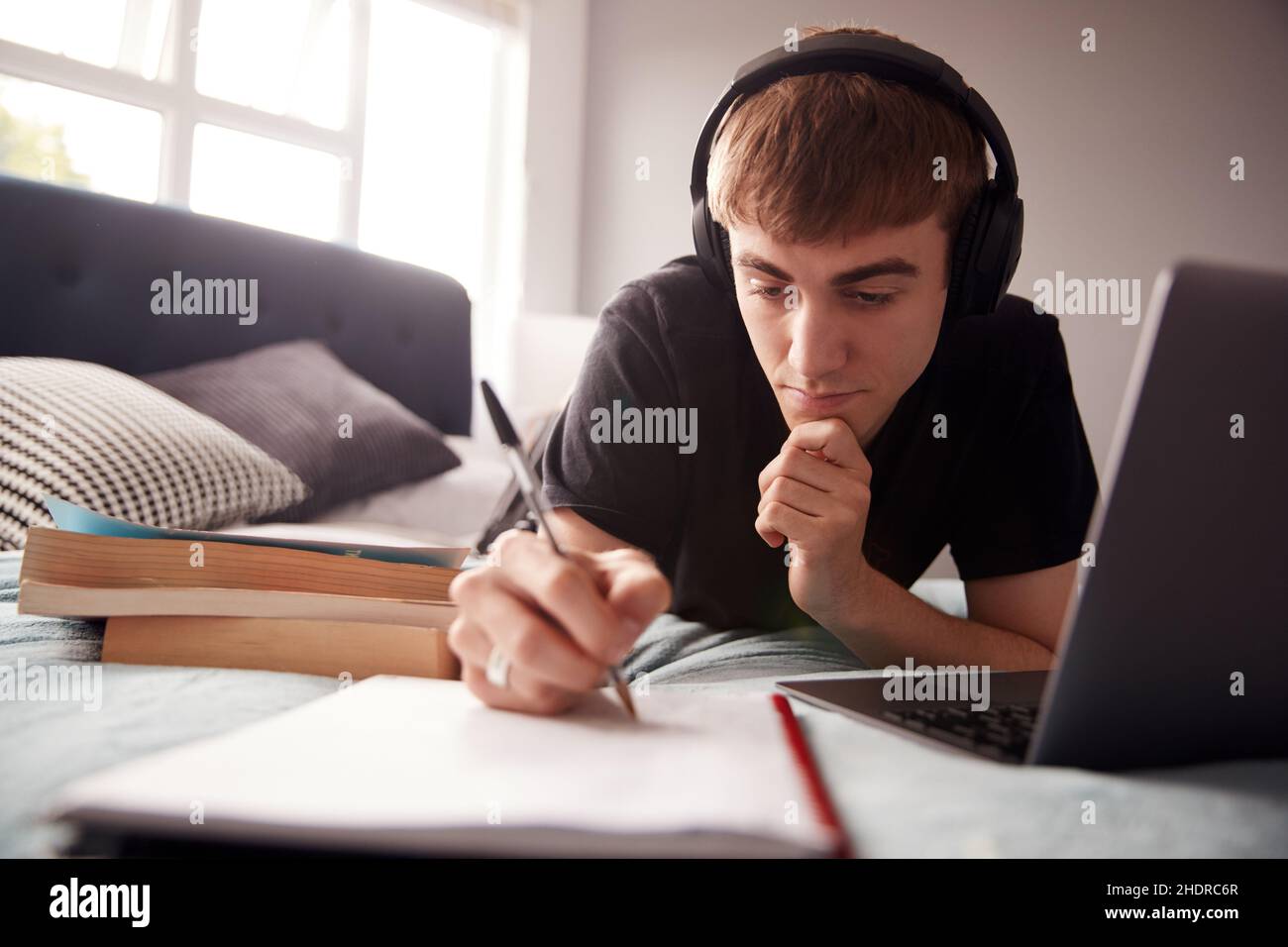 home, writing, learning, pupils, homes, school childrens Stock Photo ...