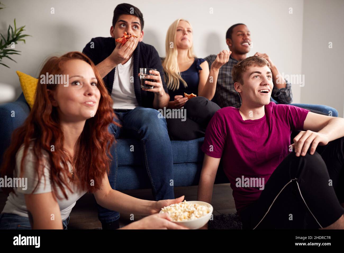 meeting, movie night, roommate, feedback, movie nights, roommates Stock ...