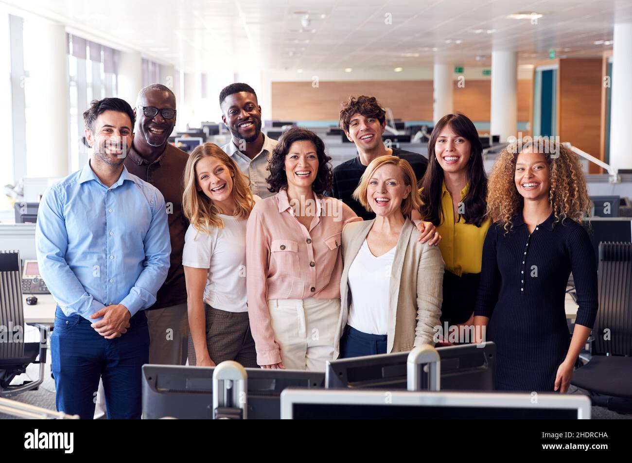 team, colleagues, open plan office, teams, colleague, offices Stock ...