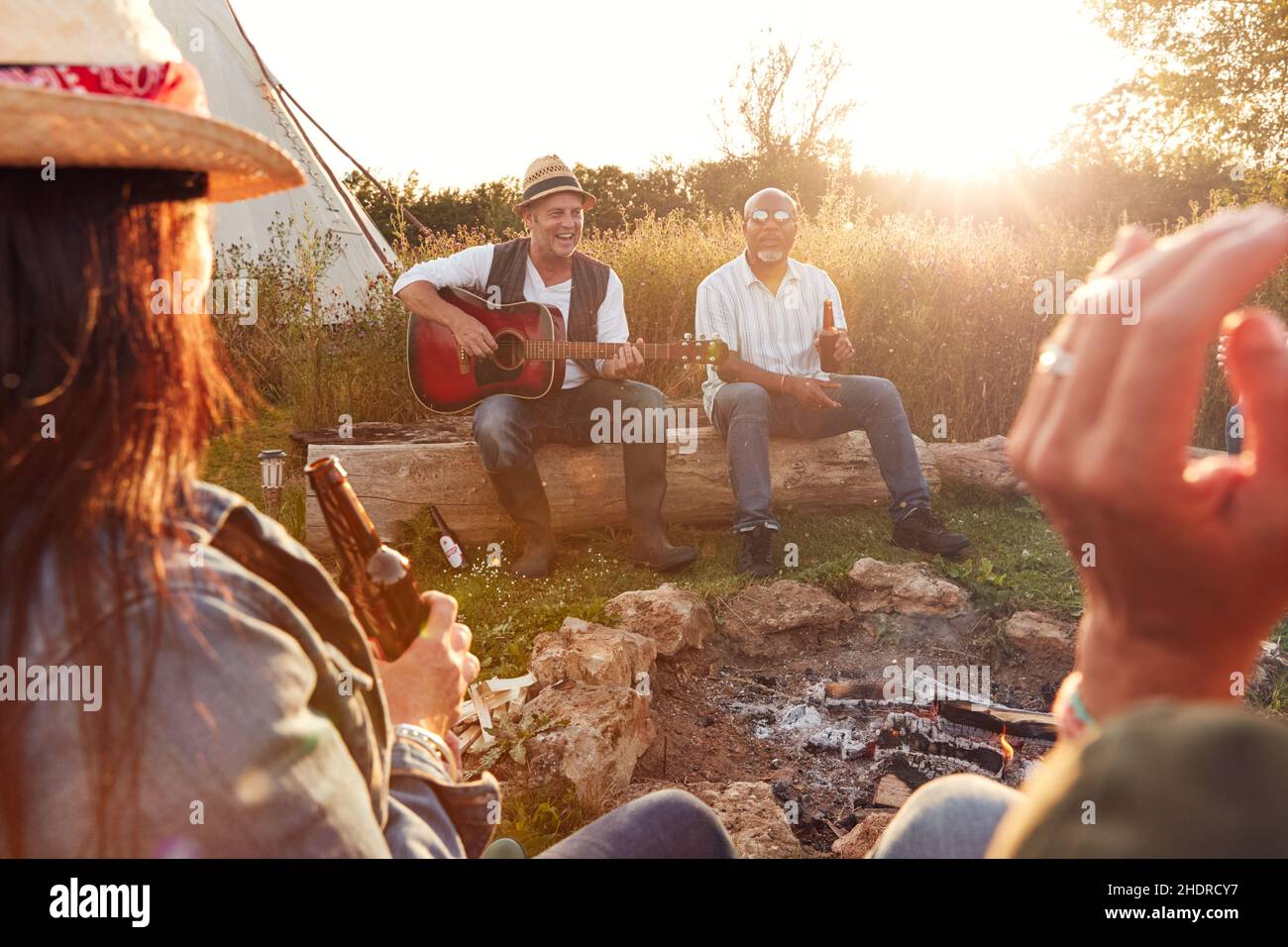 friends, singing, summer vacation, camping, friend, summer vacations ...