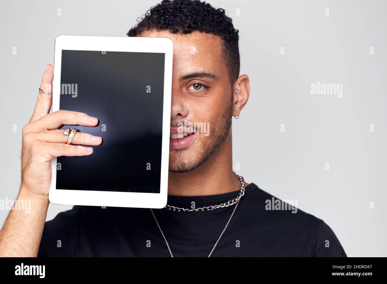 young man, hiding, digital, guy, man, men, young, hide, digitals Stock ...