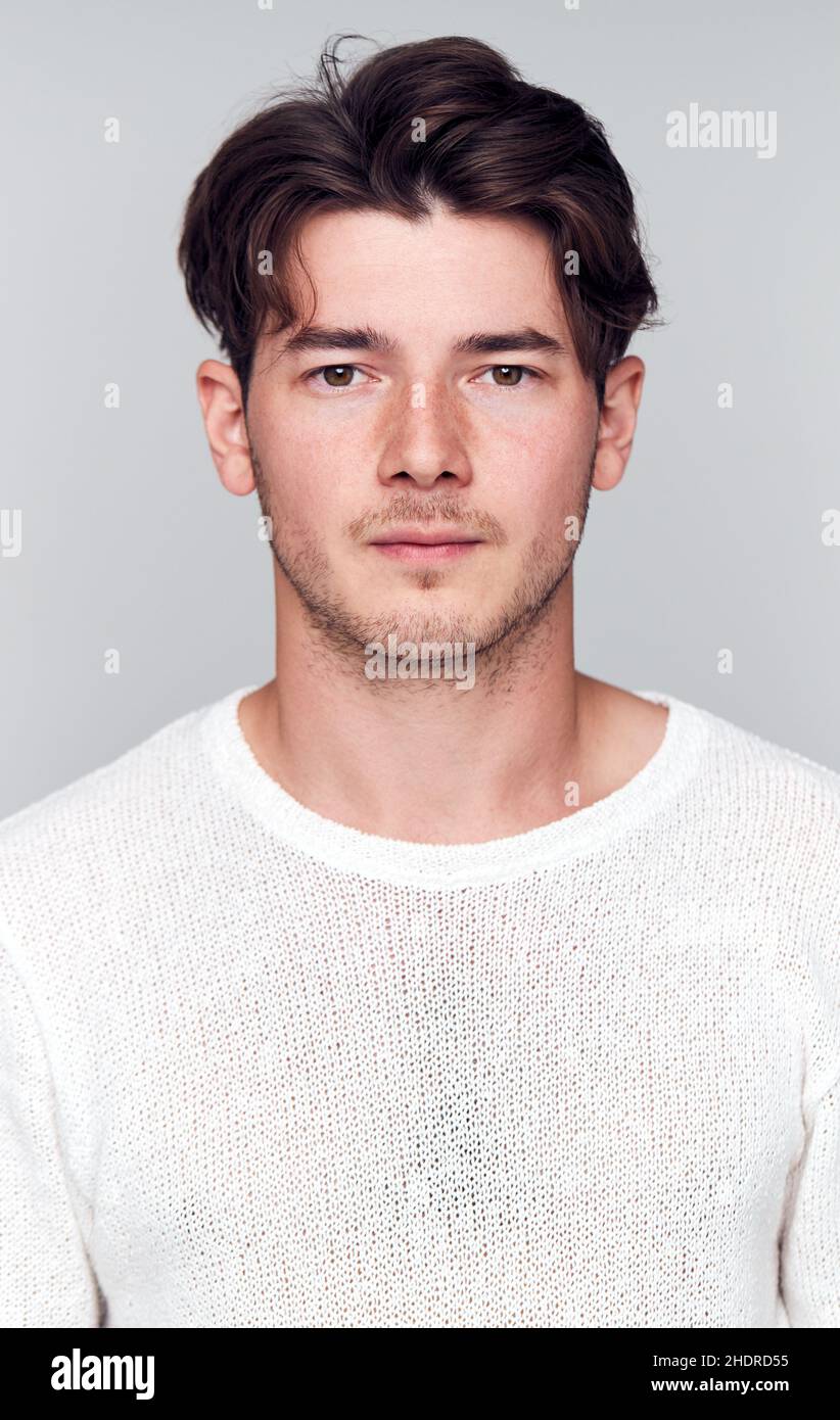 man, serious, portrait, guy, men, portraits Stock Photo - Alamy