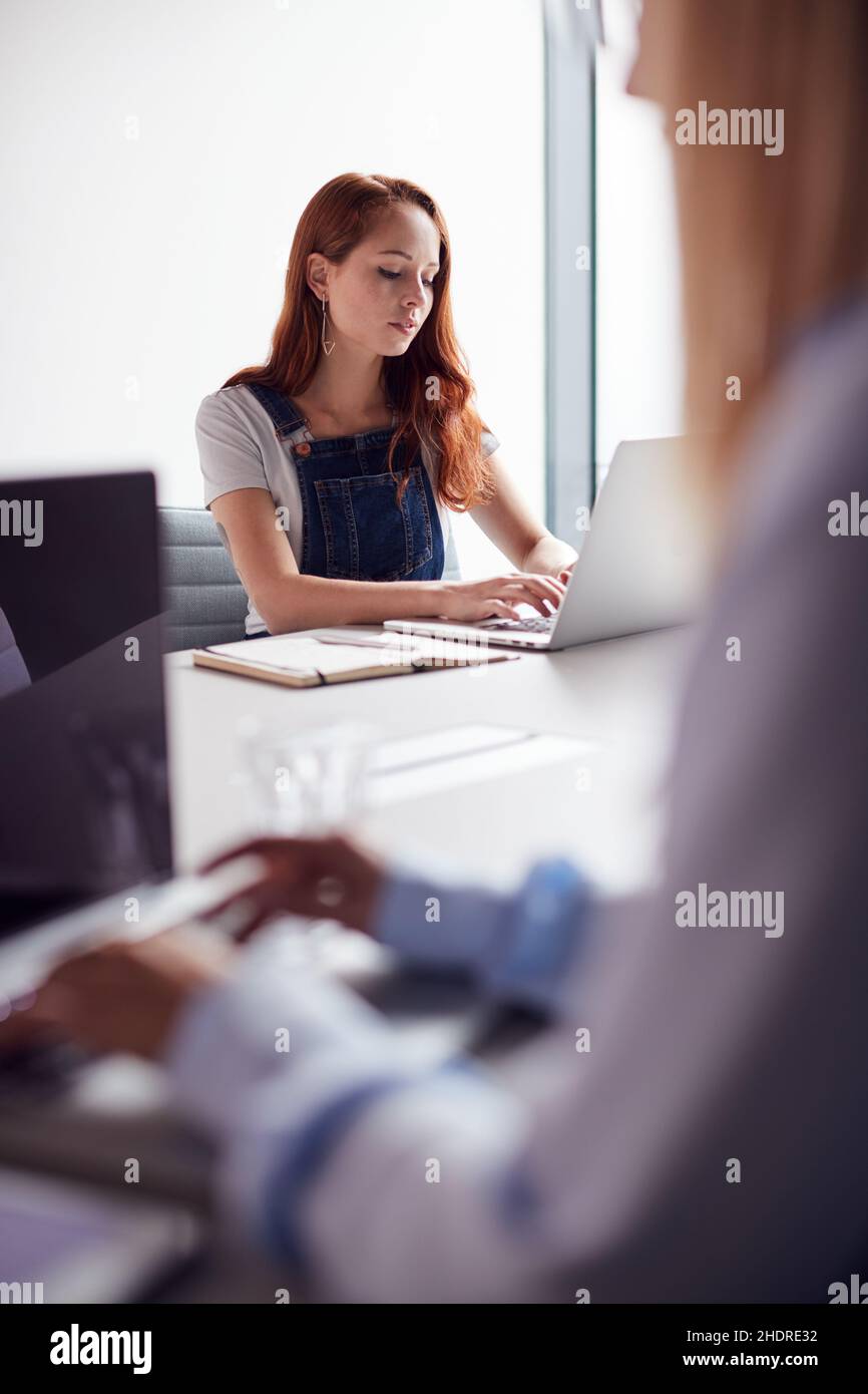 office, typing, colleagues, offices, stenographer, colleague Stock ...